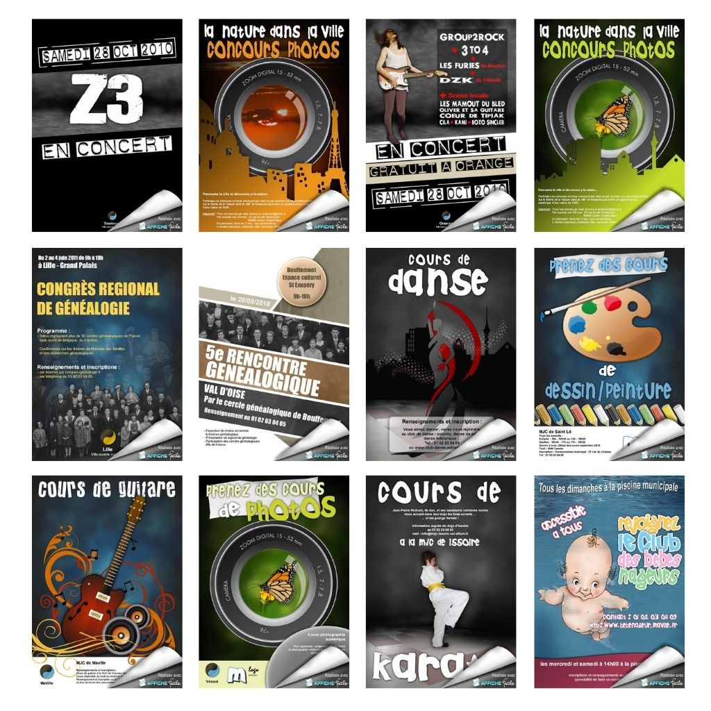 Affiche Facile en téléchargement