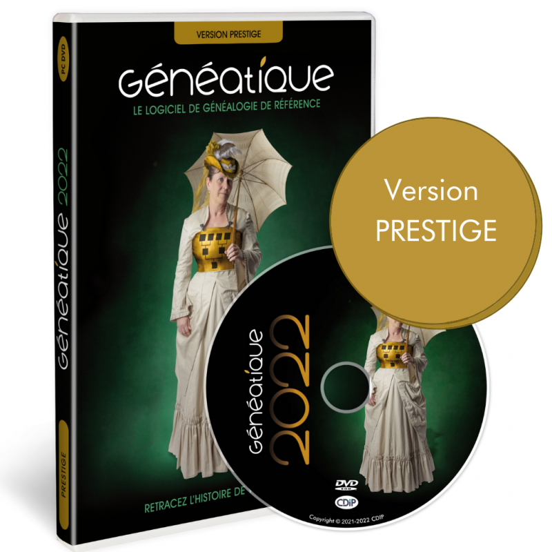 Généatique 2022 Prestige en coffret, le logiciel de référence pour ... Généatique 2022 Prestige en coffret, le logiciel de référence pour ...